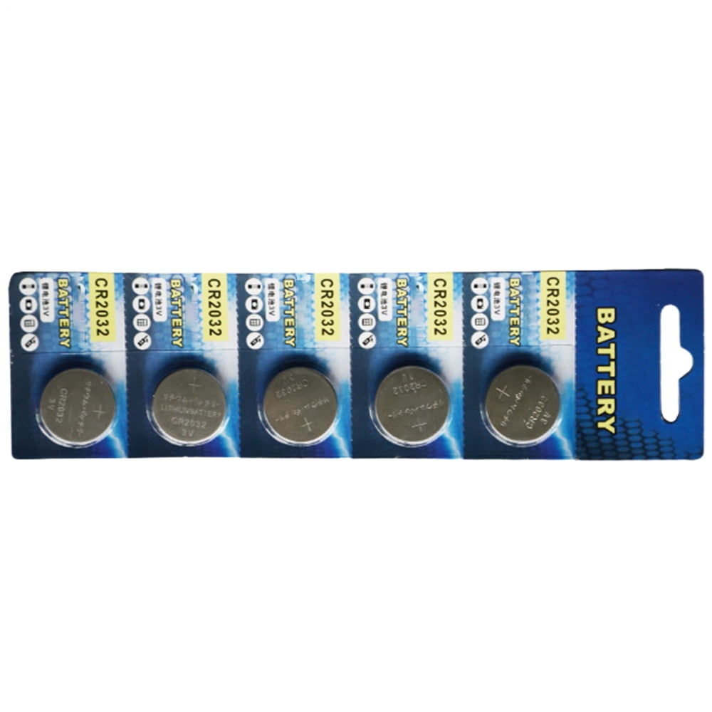 Hemousy Flat Button Batteries 5X Round Ion Batteries Flat Round ...