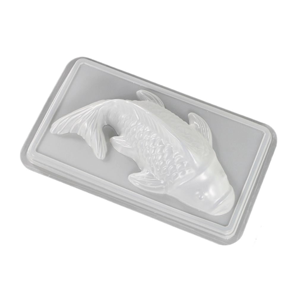 Hemousy Gold Fish Mold Creative Fish Shaped Candy Making Mold ...