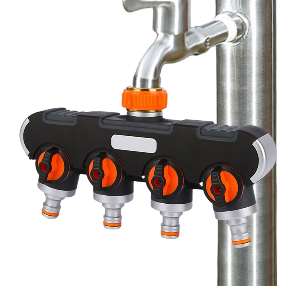 Hemousy Hose Splitter Heavy Duty Connector Tap Splitter 4 Way Heavy ...