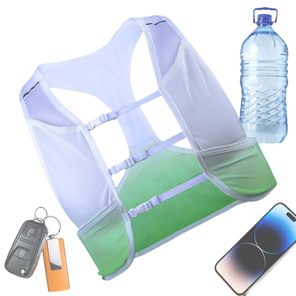 Hemousy Hydration Vest Outdoor Water Backpack 3L Portable Hydration ...