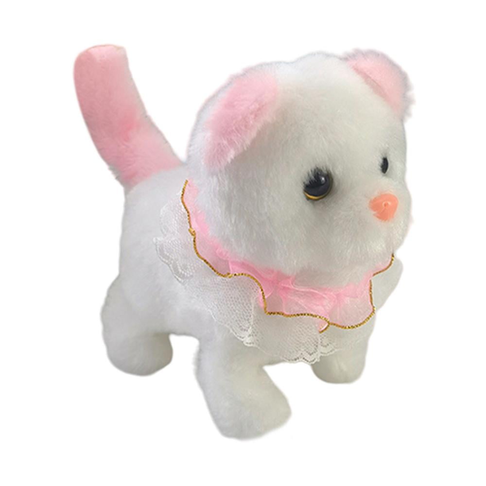 Hemousy Interactive Electronic Plush Toy Realistic Robot Cat with ...