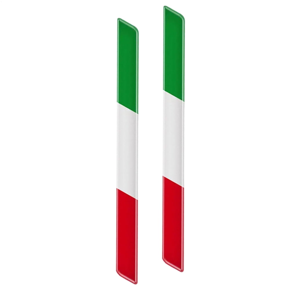 Hemousy Italy Flag Car Sticker Auto Body Sticker Adhesive Motorcycle ...