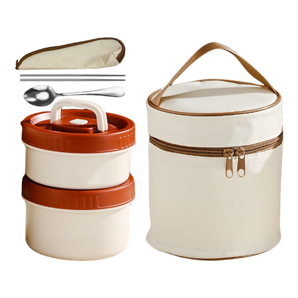 Hemousy Lunch Box for Men Lunch Boxes Insulated Container Set ...