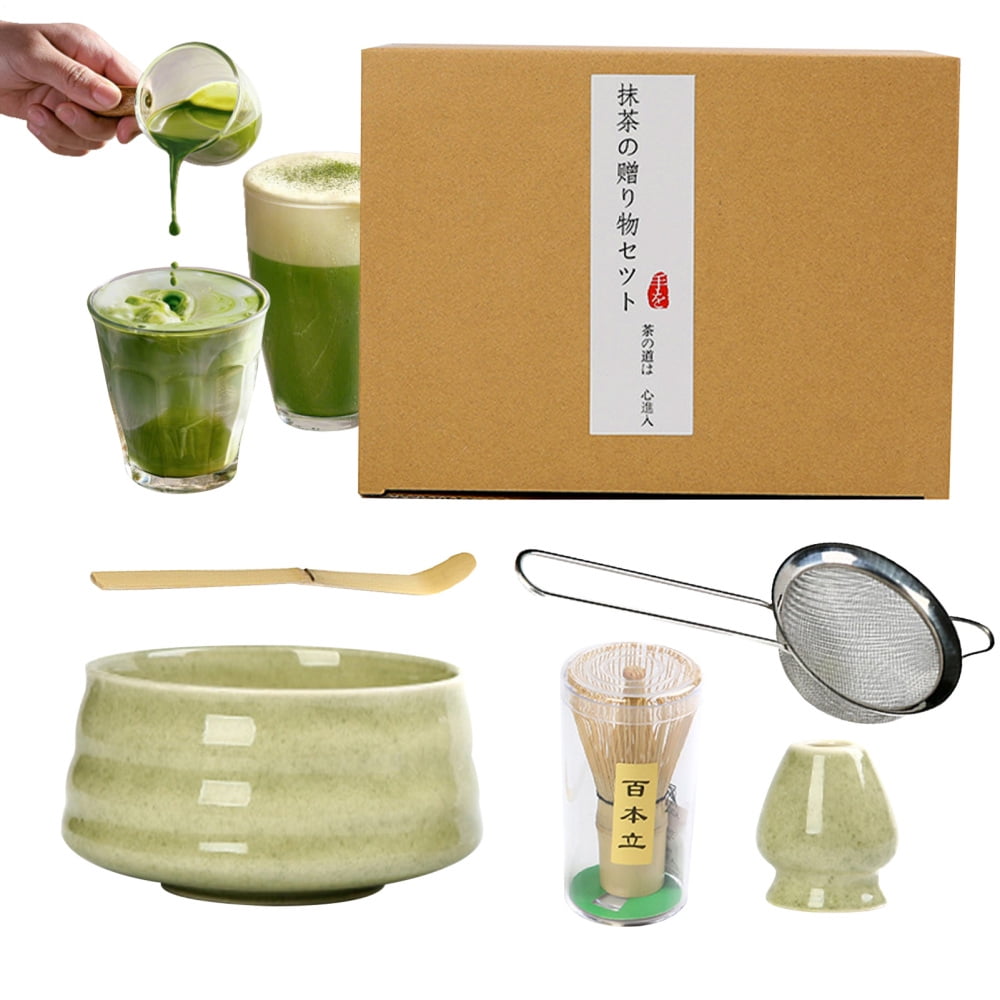 Hemousy Matcha Tool Set Handheld Matcha Starter Kit Comfortable Use ...