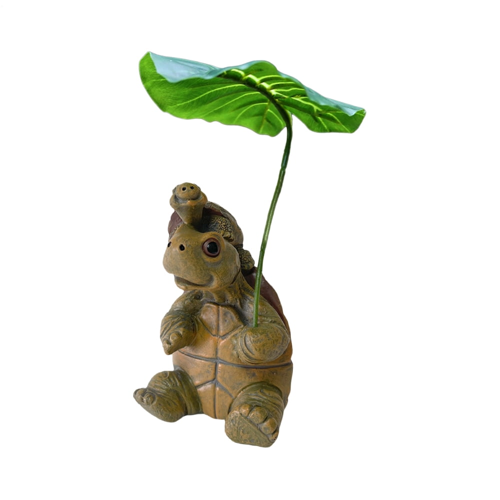 Hemousy Miniature Sea Turtle Figurines Fish Tank Land Tortoise Turtle ...