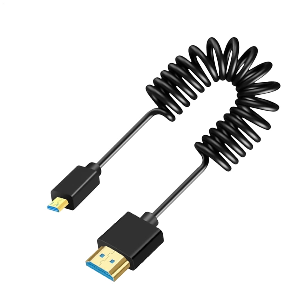 Hemousy Monitor Coiled Cable Portable Monitor Screens Spring Cable ...