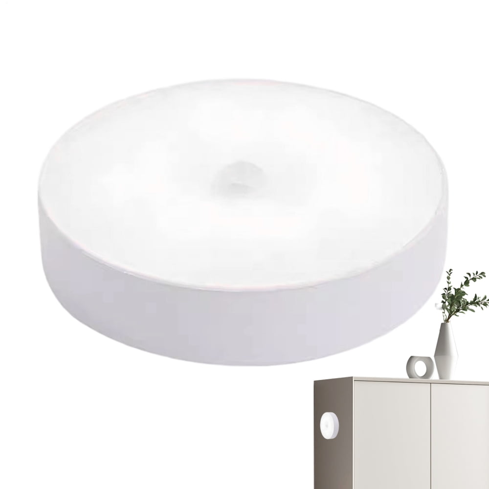 Hemousy Motion Sensor Cabinet Light Rechargeable Battery Operated Wall ...