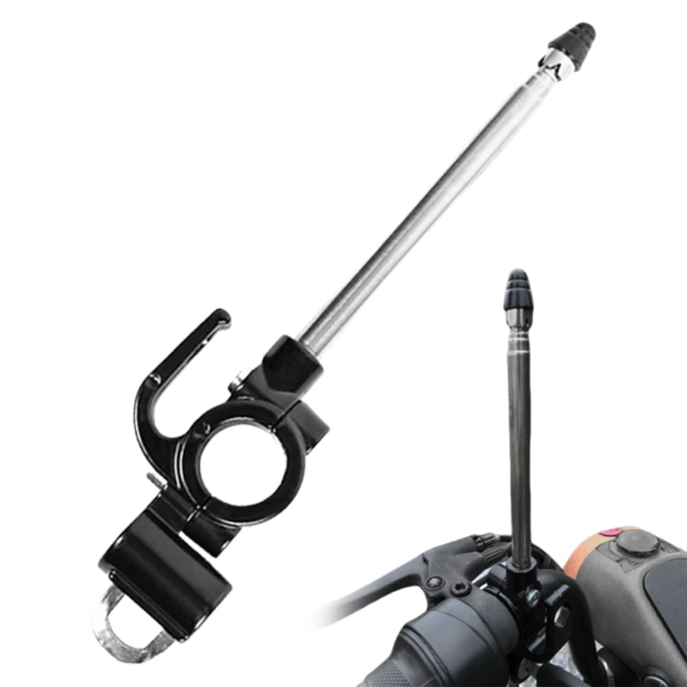 Hemousy Motorcycle Flag Pole Outdoor Bicycles Flagpole Stand Long ...