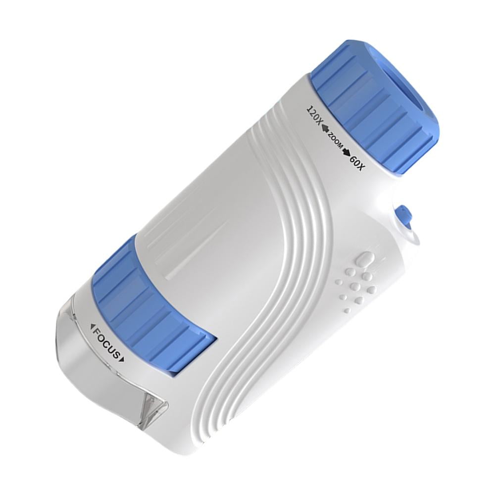 Hemousy Pocket Science Microscope Children Pocket Microscope 60x-120x ...