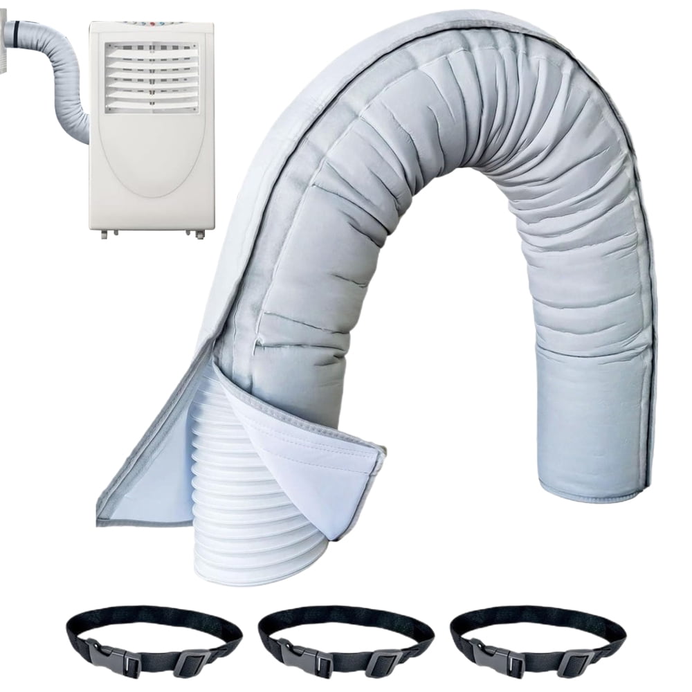 Hemousy Portable Ac Hose Insulation Sleeve Air Conditioner Hose Cover ...