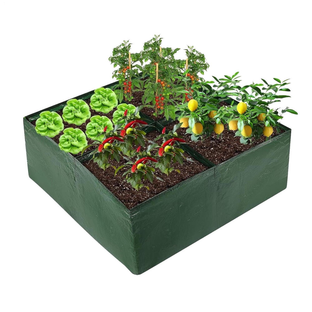 Hemousy Raised Bed Vegetable Planting Bag Breathable Plant Grow Bags ...