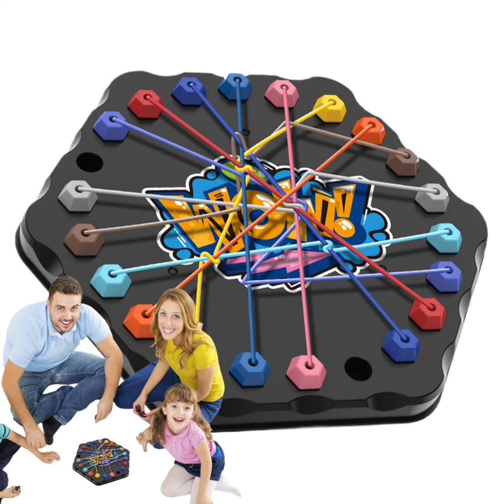 Hemousy Rope Puzzle Game Interactive Puzzle Strategy Board Game Lacing ...