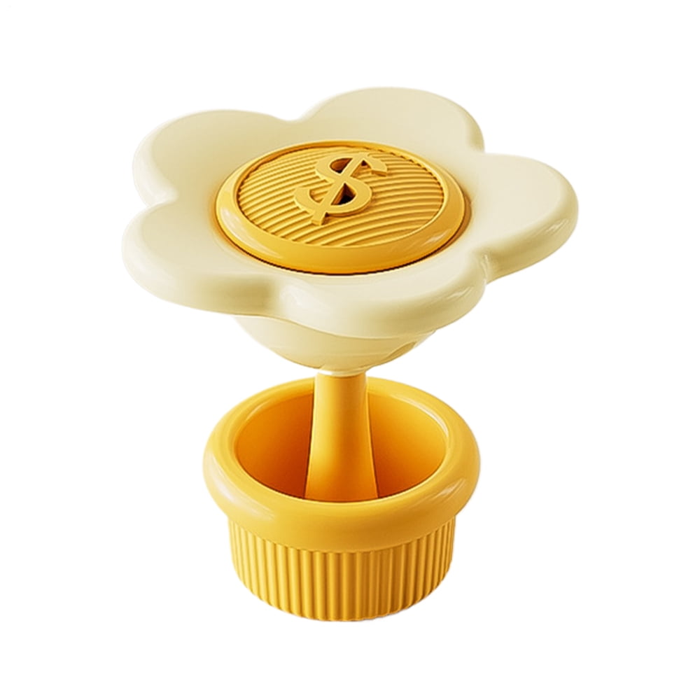 Hemousy Toilet Press Button Toilet Flusher Top Push Button Flower Shape ...