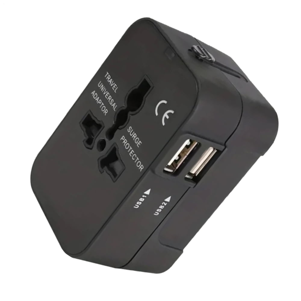 Hemousy Travel Adapter Worldwide Portable Wall Outlet Converter Adapter ...