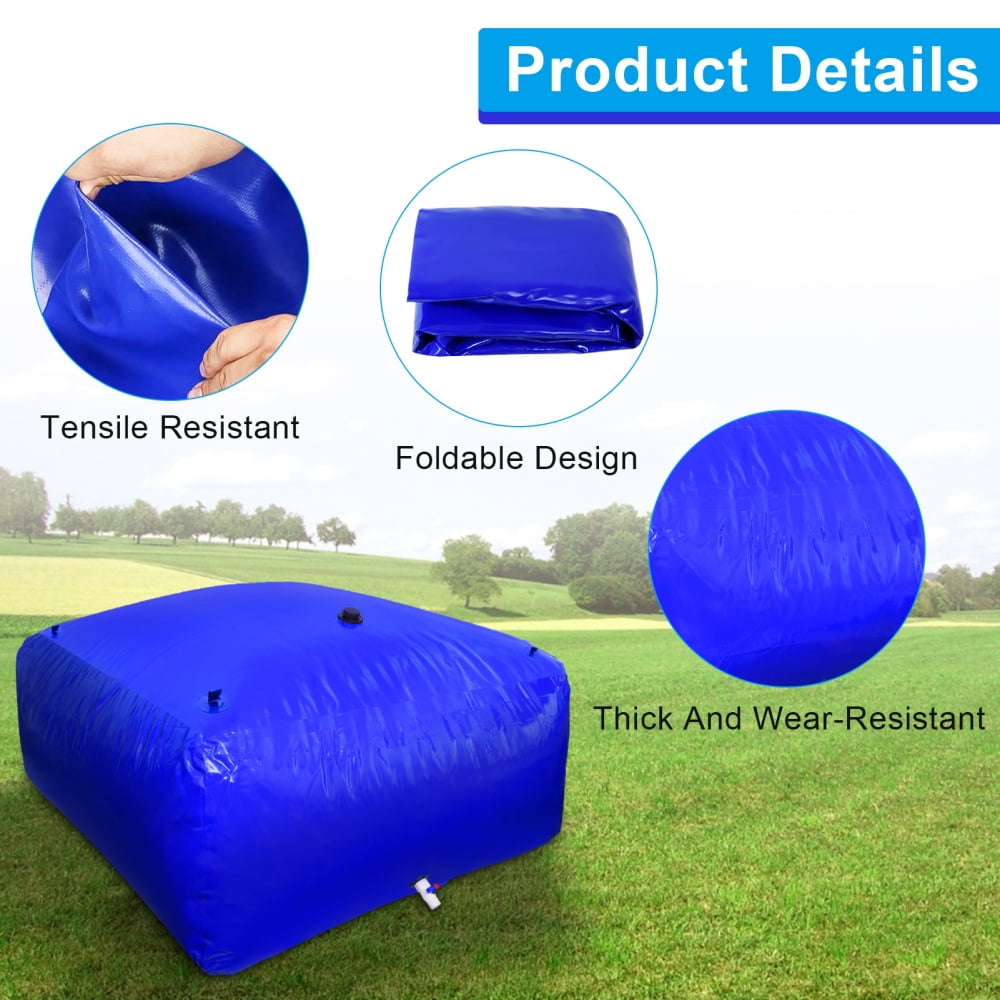 Hemousy Water Bladder 4000L Volume Water Tank Storage Container ...