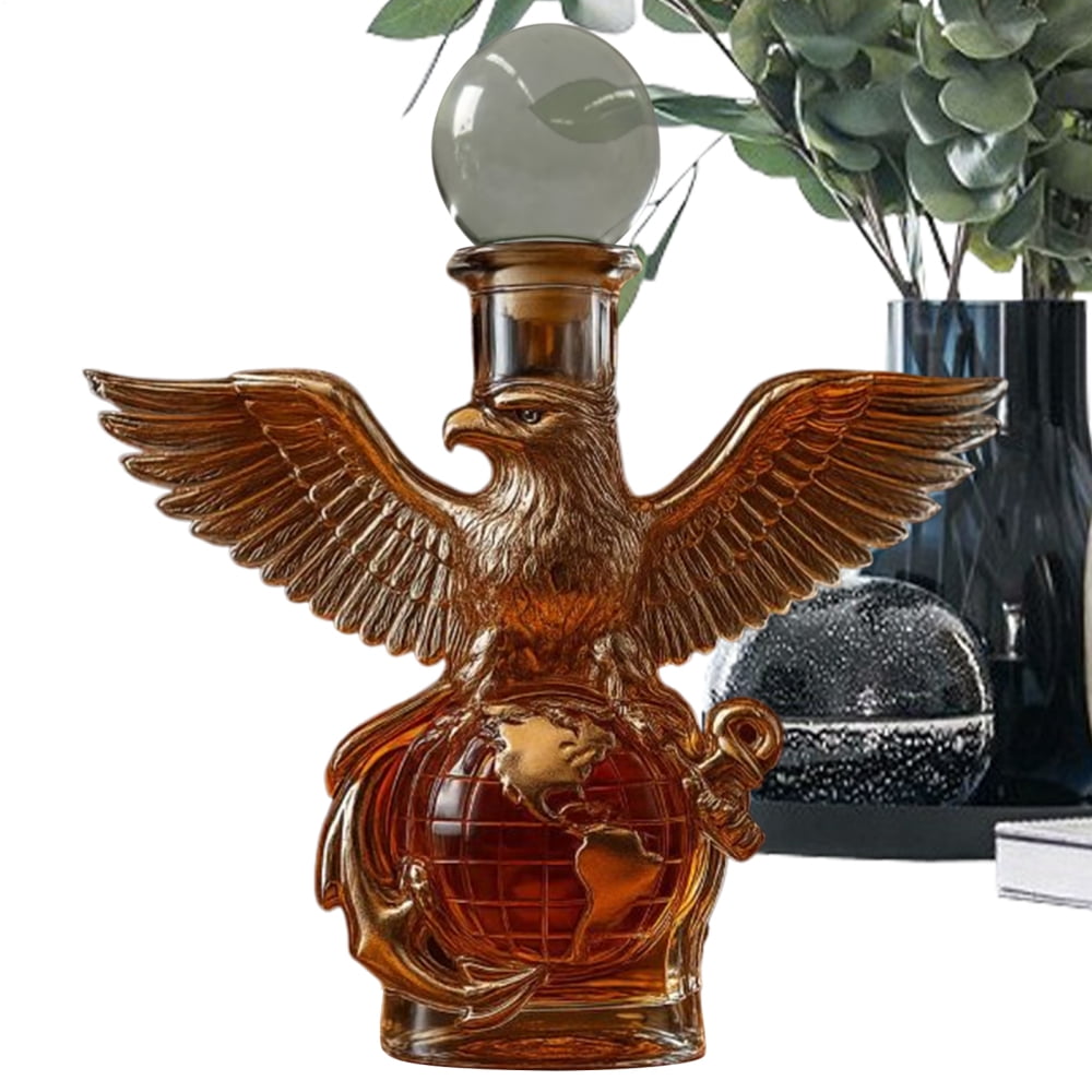 Hemousy Whiskey Decanter Eagle Shaped Decanters for Alcohol Animal ...