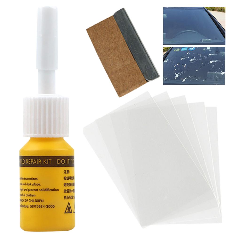 Hemousy Windshield Repair Resin Quick-Fix Window Chips Repair Kit Nano ...