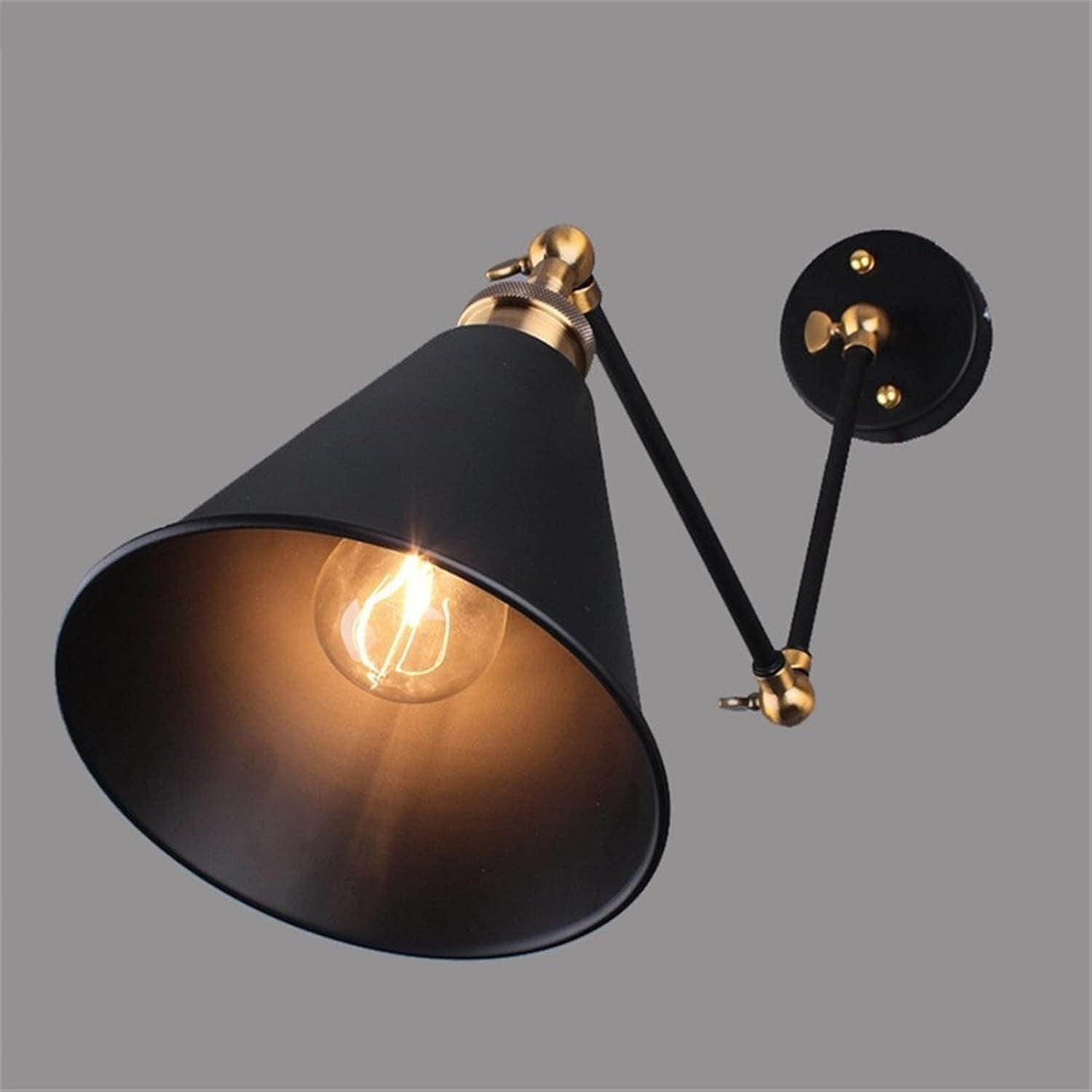 Hemp Rope LED Wall Lamps Retro Personality Bar Iron Wall Light Balcony ...