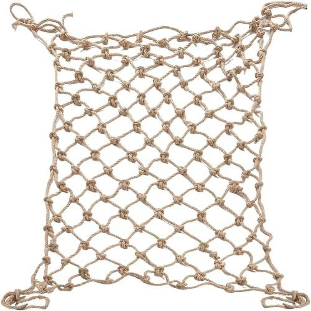 Hemp Rope Net (3ftx9ft) Heavy Duty Natural Jute Rope Net Climbing ...