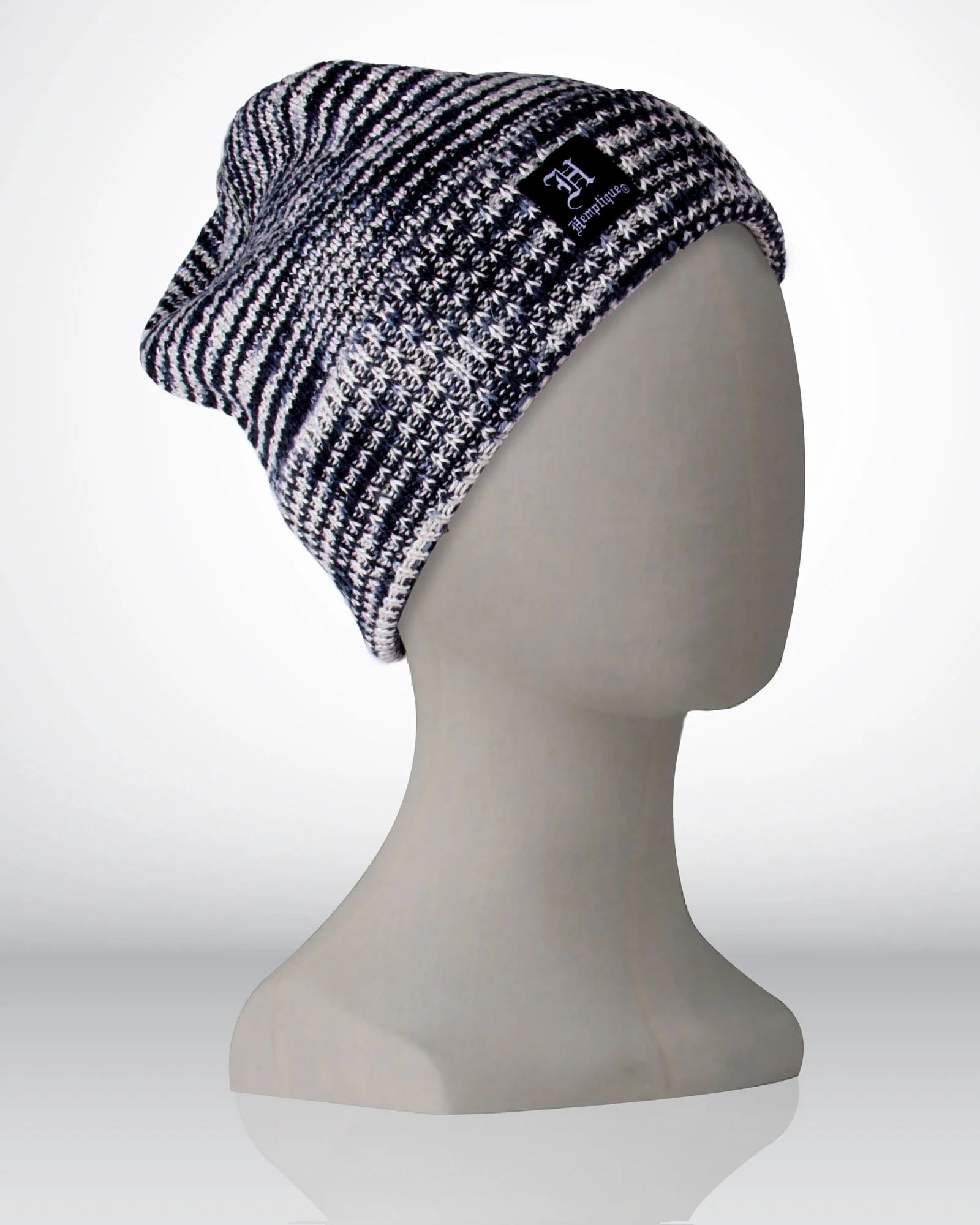 Hemptique 100% Hemp Beanies short - 4 colors-Black -Black & White ...