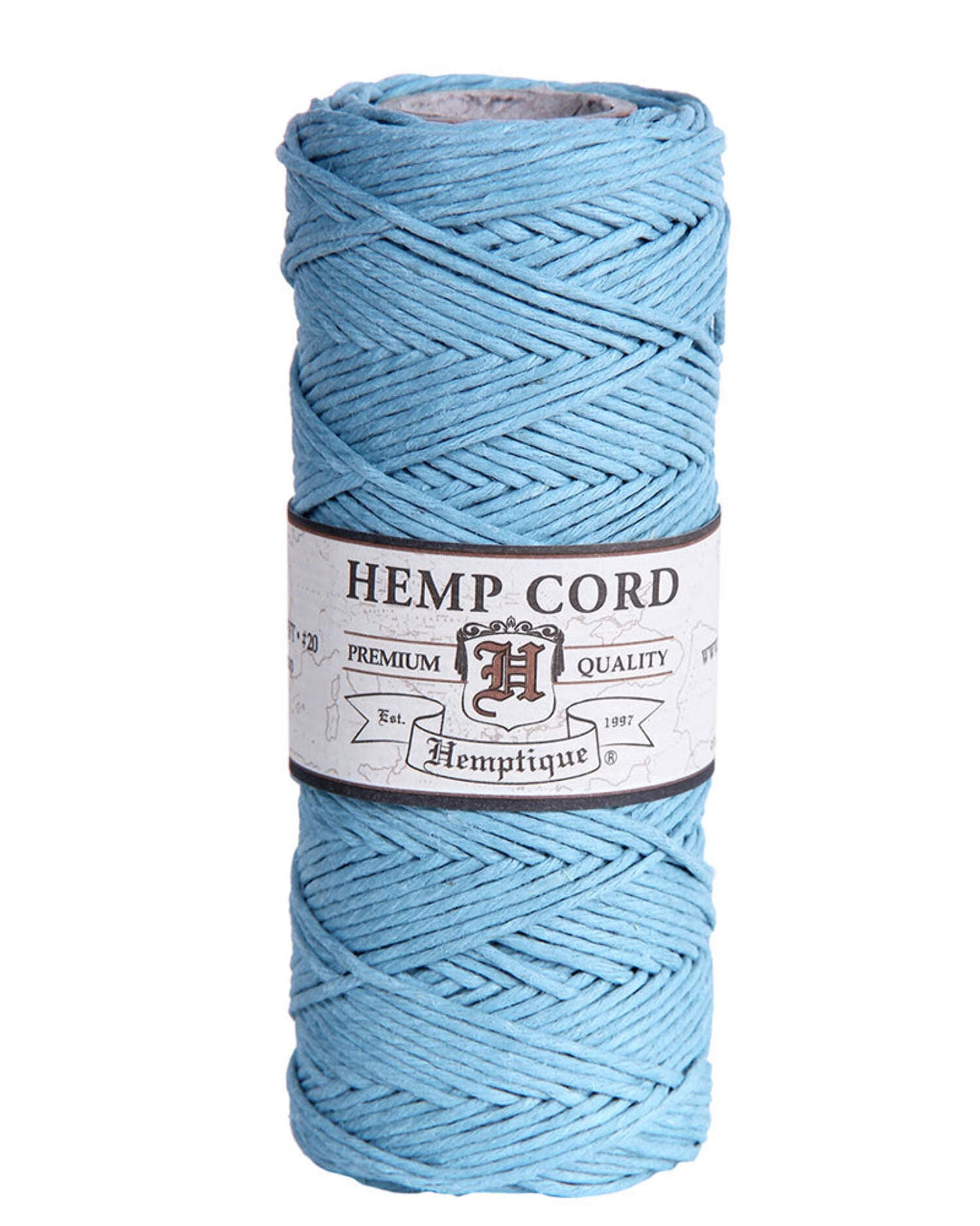 Hemptique 100% Hemp Cord Spool - 62.5 Meter Hemp String - Made with ...