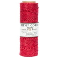 CleverDelights Red Jute Twine - 50 Yards - 2mm Diameter - Walmart.com
