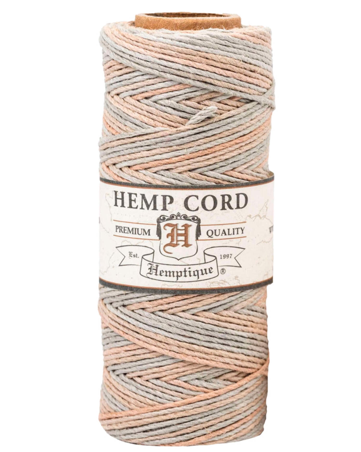 Hemptique Hemp Cord Spool, Variegated 20 lb, 205 ft - Walmart.com