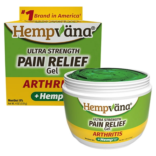 Hempvana Arthritis Pain Relief Gel, Targetsand Relieves Pain Fast, with ...