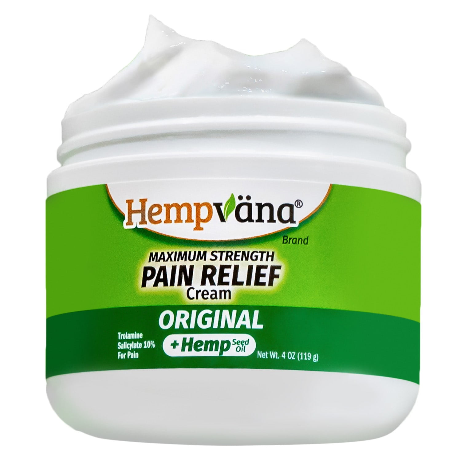 Hempvana 4oz Relief Cream - Vegan, Cruelty-Free for Inflammation ...