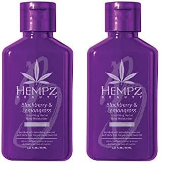 Hempz Body Lotion - Blackberry & Lemongrass Daily Moisturizing Cream ...