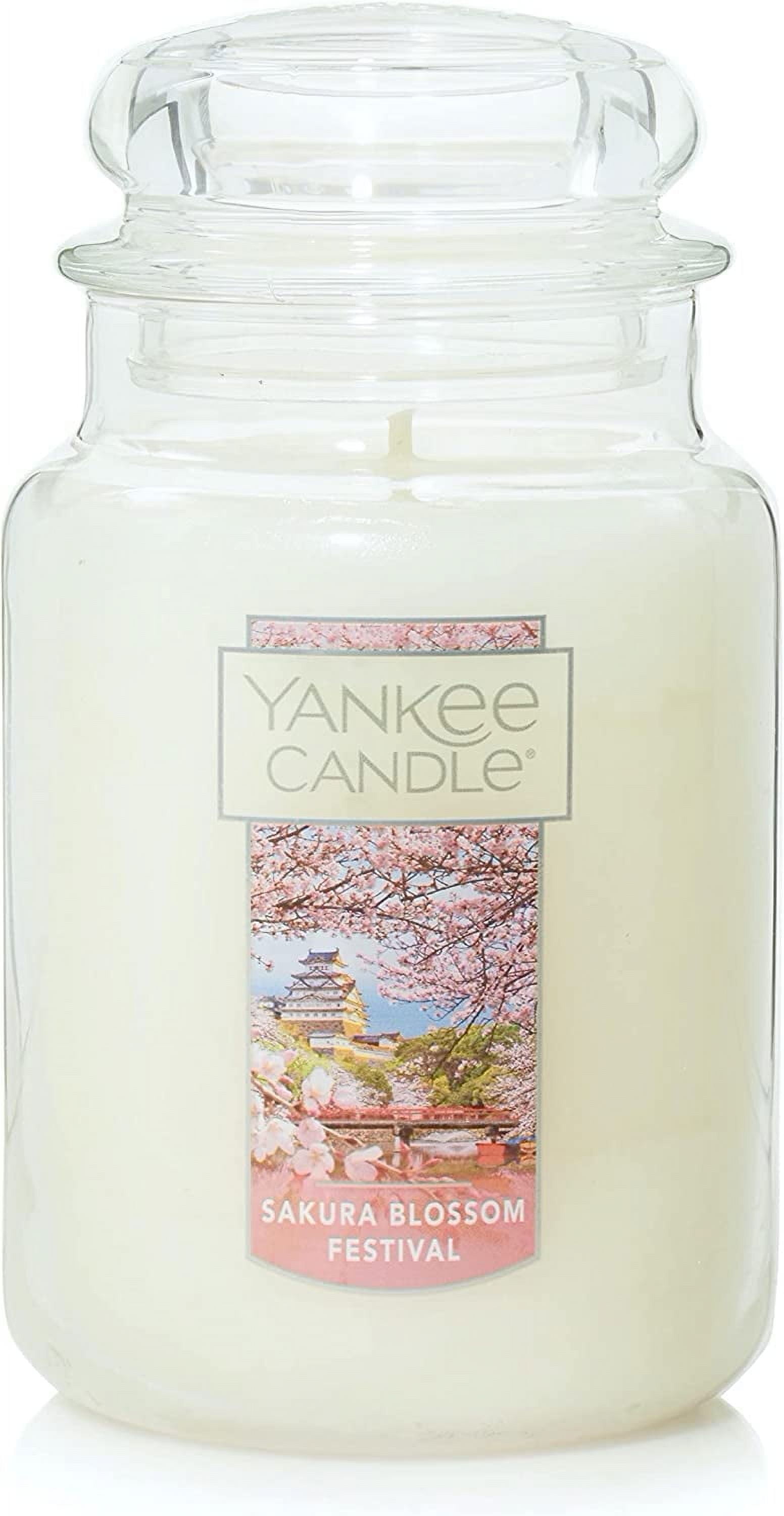 Yankee Candle Sakura Blossom Festival Large Jar Candle, White, Rose - Walmart.com