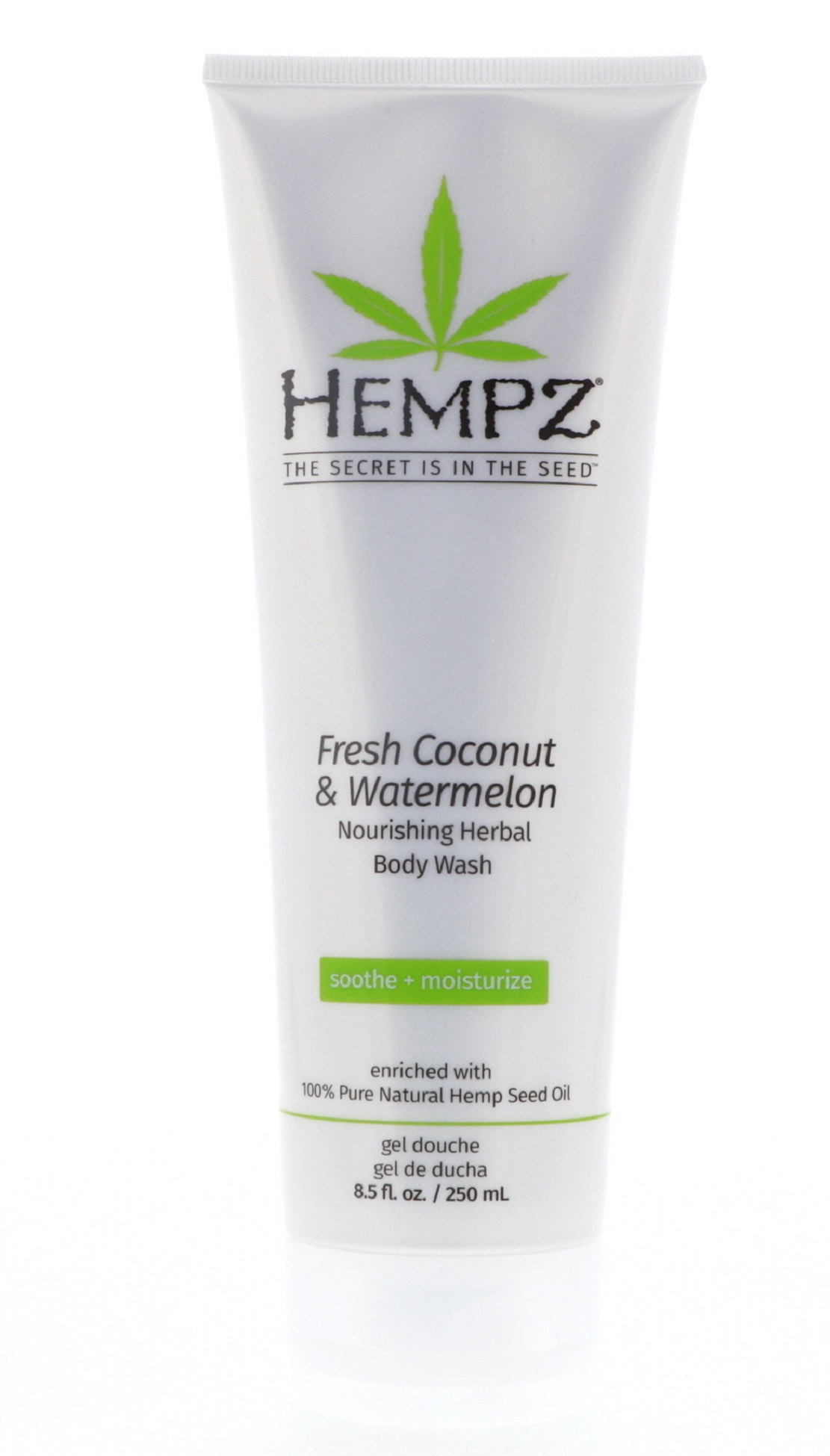 Hempz Fresh Coconut & Watermelon Nourishing Herbal Body Wash 8.5oz ...