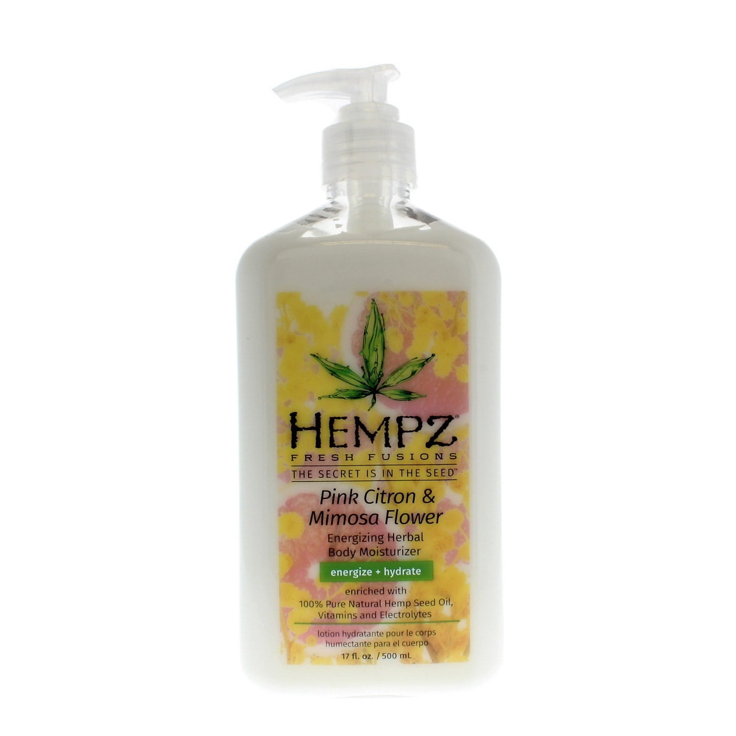 Hempz Body Lotions: Pink Citron & Mimosa Flower Moisturizer, 500ml/17oz ...