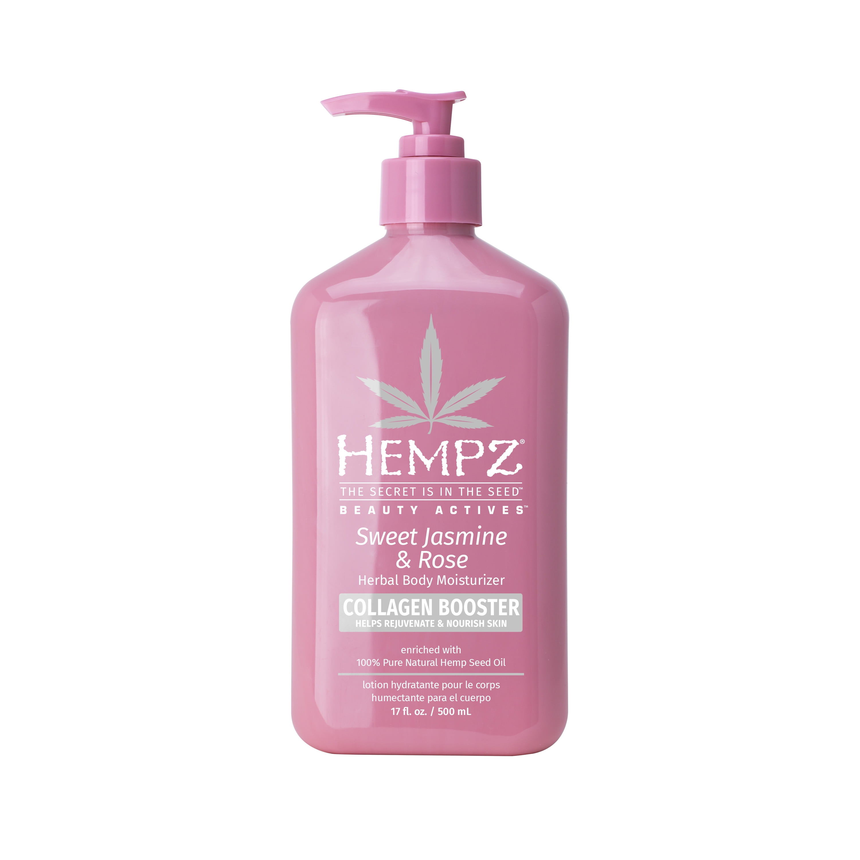 Hempz Organic Original Hemp Cream- Body Lotion with Plant Collagen ...