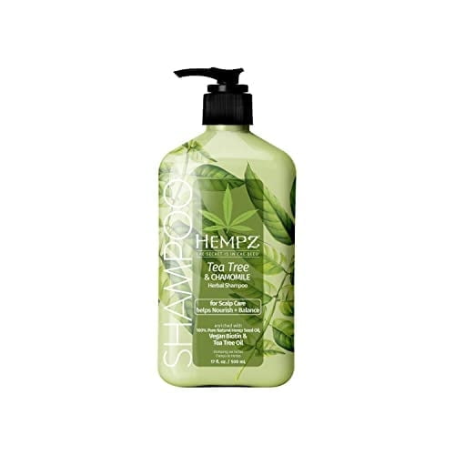 Hempz Tea Tree And Chamomile Herbal Shampoo - 17oz - Walmart.com