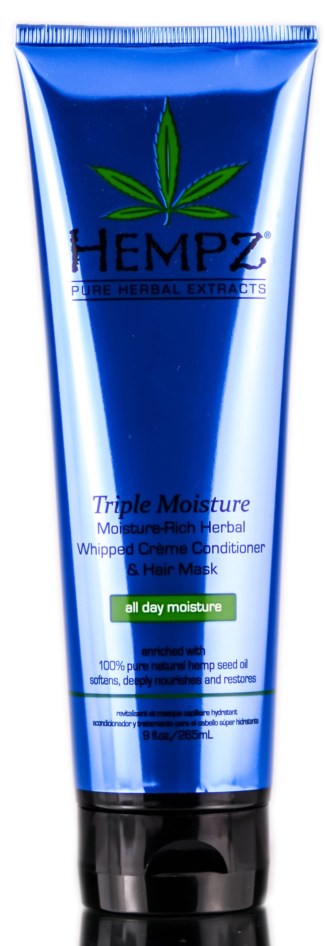 Hempz Triple Moisture Whipped Creme Conditioner & Hair Mask - 9 oz ...