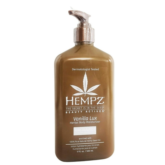 Hempz Vanilla Lux Herbal Body Moisturizer Body Lotion 17 oz - Walmart.com