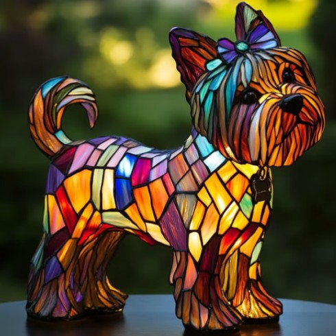 Hemvt Energy-Efficient LED Resin Night Light, Art Deco-Inspired Animal ...