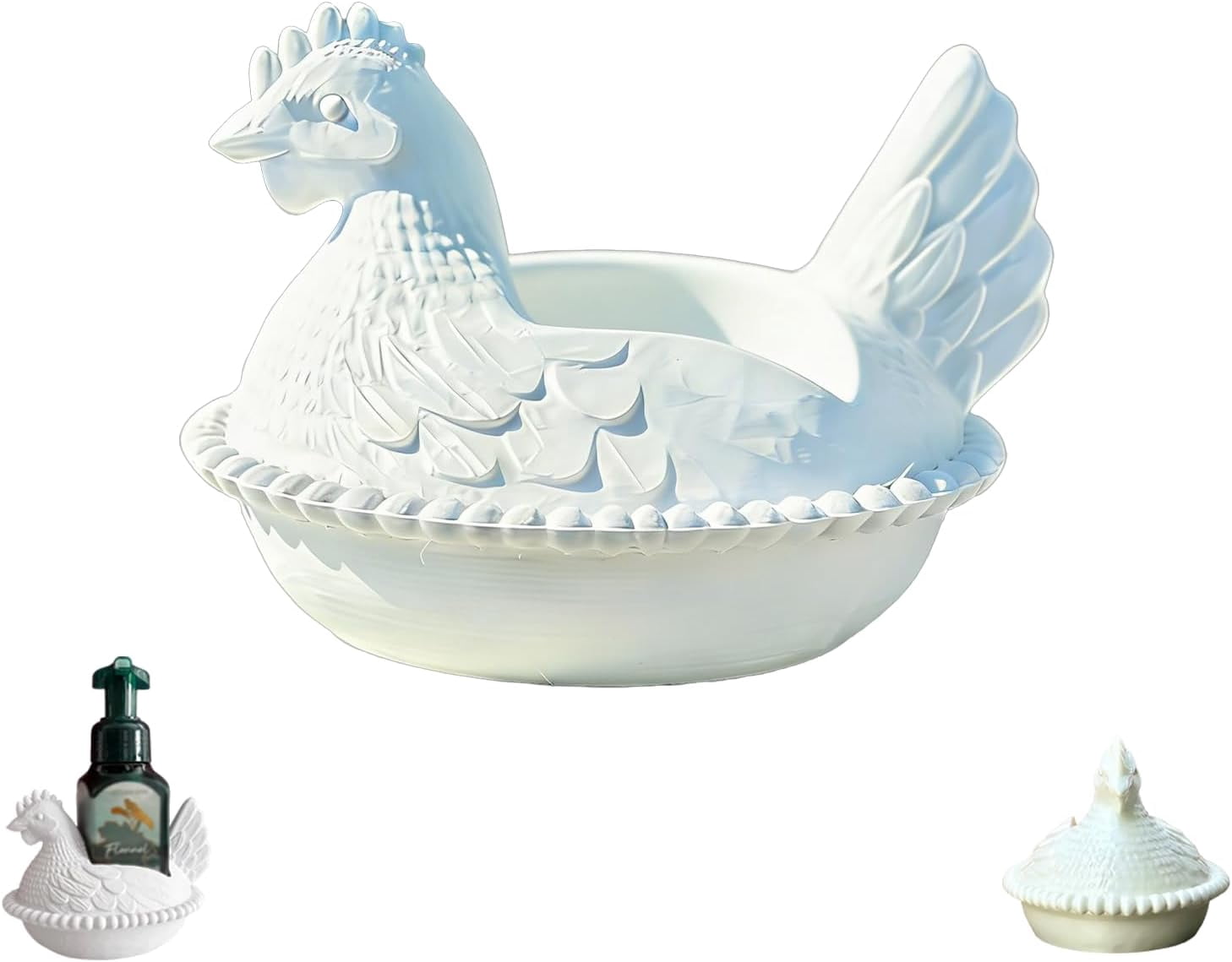 Hen on Nest Soap Holder for Bath & Body Works Foaming Hand Soap - 3D ...