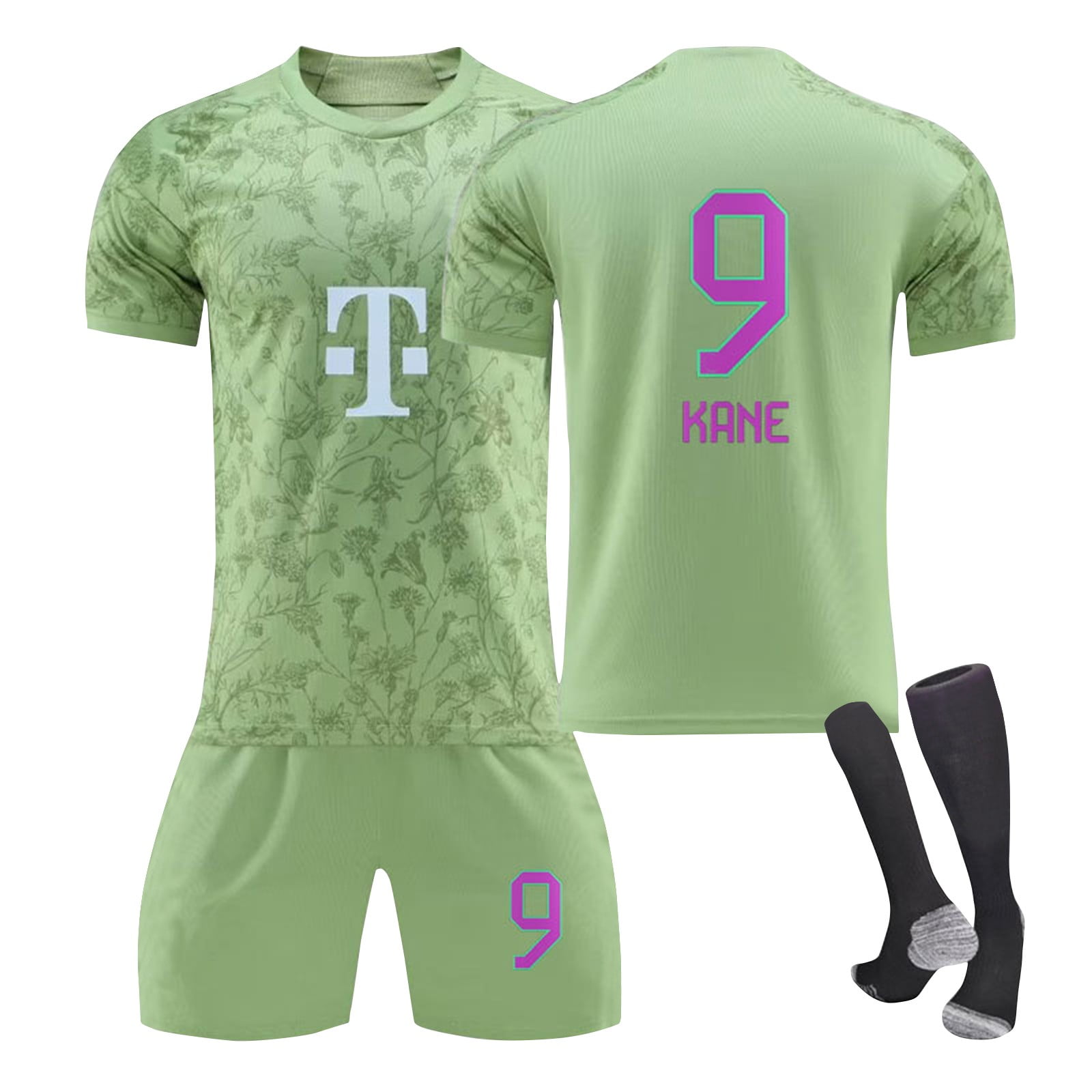 HenJI 2023-2024 Munich Away Game Soccer League&Pure,Efficient 3-piece Soccer Suit, Short Sleeve ...