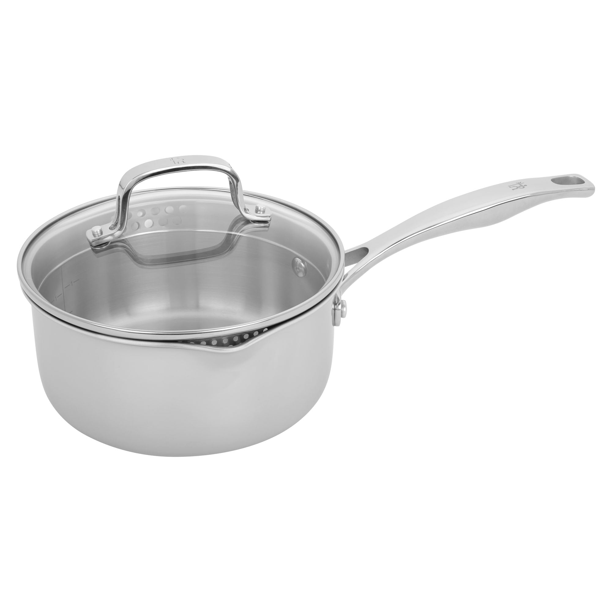 Henckels Clad H3 2-qt Stainless Steel Saucepan with Lid - Walmart.com