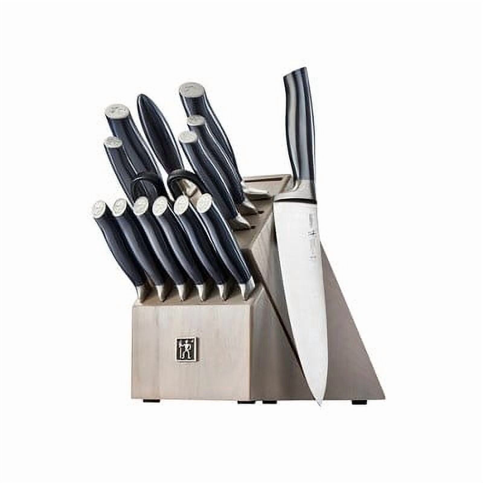 Henckels International 15pc Graphite Knife Block Set - Walmart Business ...