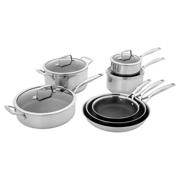 Henckels Paradigm Cookware Set, 11 Piece - Walmart.com