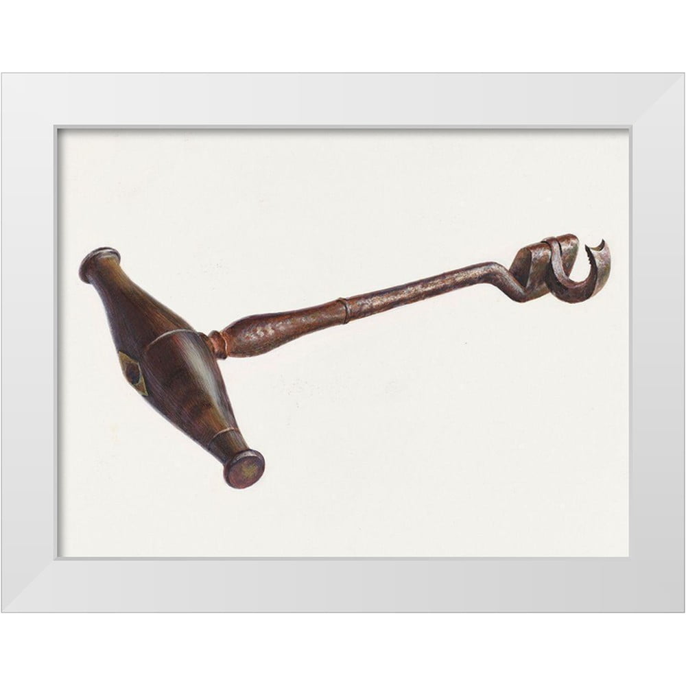 Henderer, Regina 32x25 White Modern Wood Framed Museum Art Print Titled ...