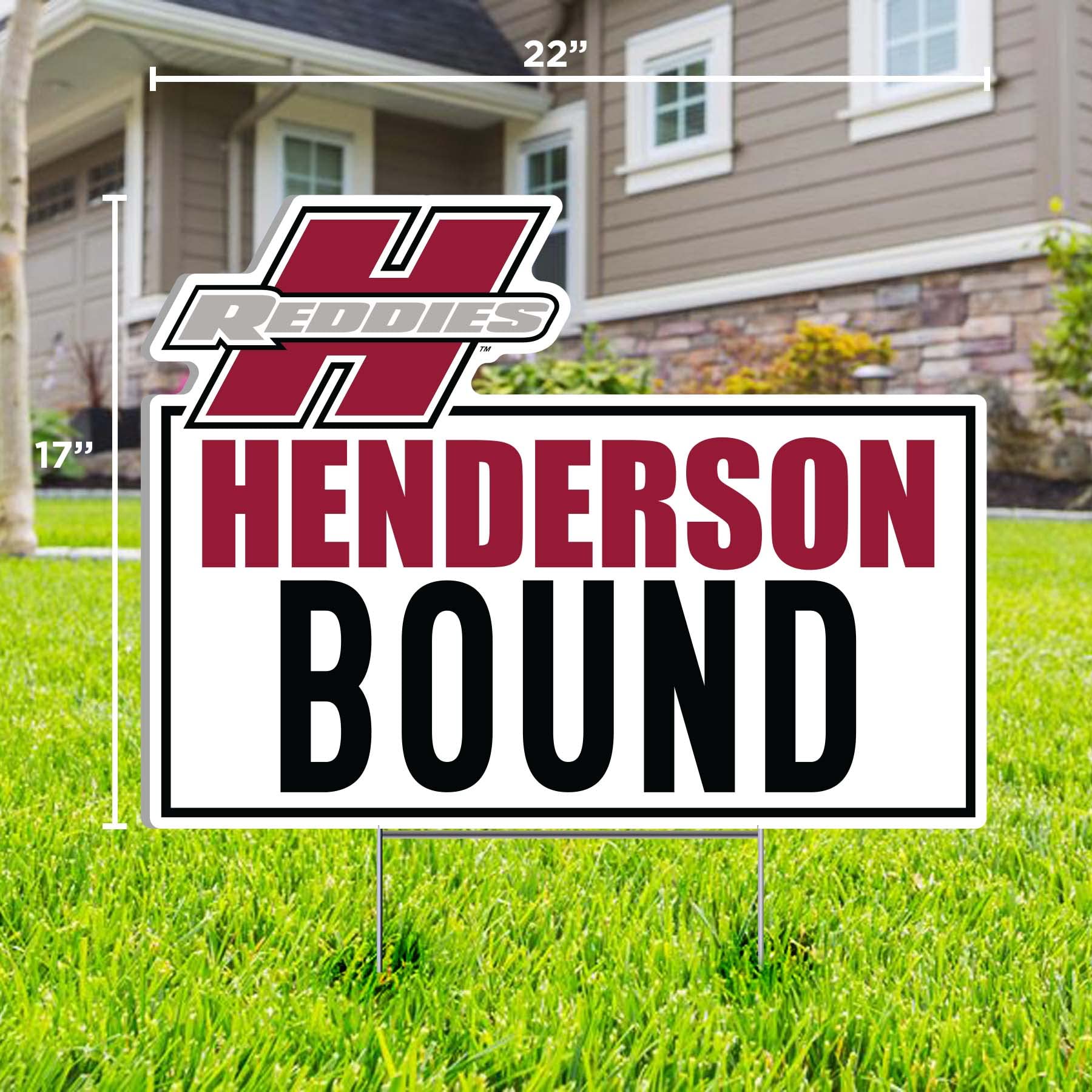 Henderson State University Bound Lawn Sign (Officially Licensed ...