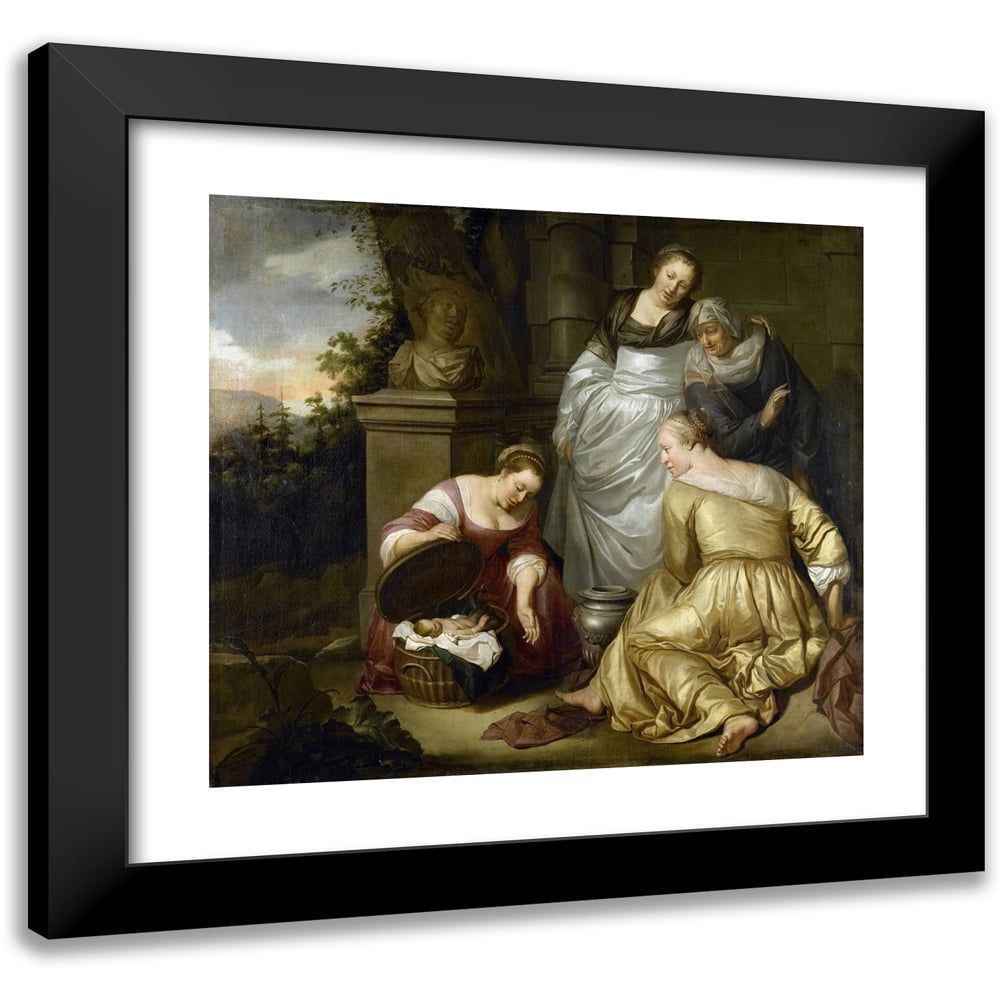 Hendrick Heerschop 16x15 Black Modern Framed Museum Art Print Titled ...