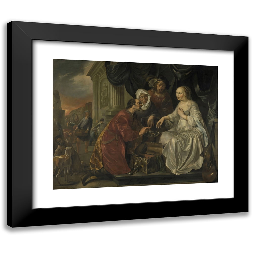 Hendrick Heerschop 18x15 Black Modern Framed Museum Art Print Titled ...