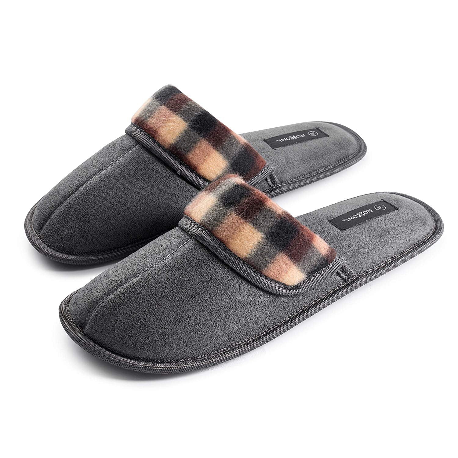 Hendricks Faux Suede Scuff Slide Slipper With Ultra Soft Fabric Stylish ...