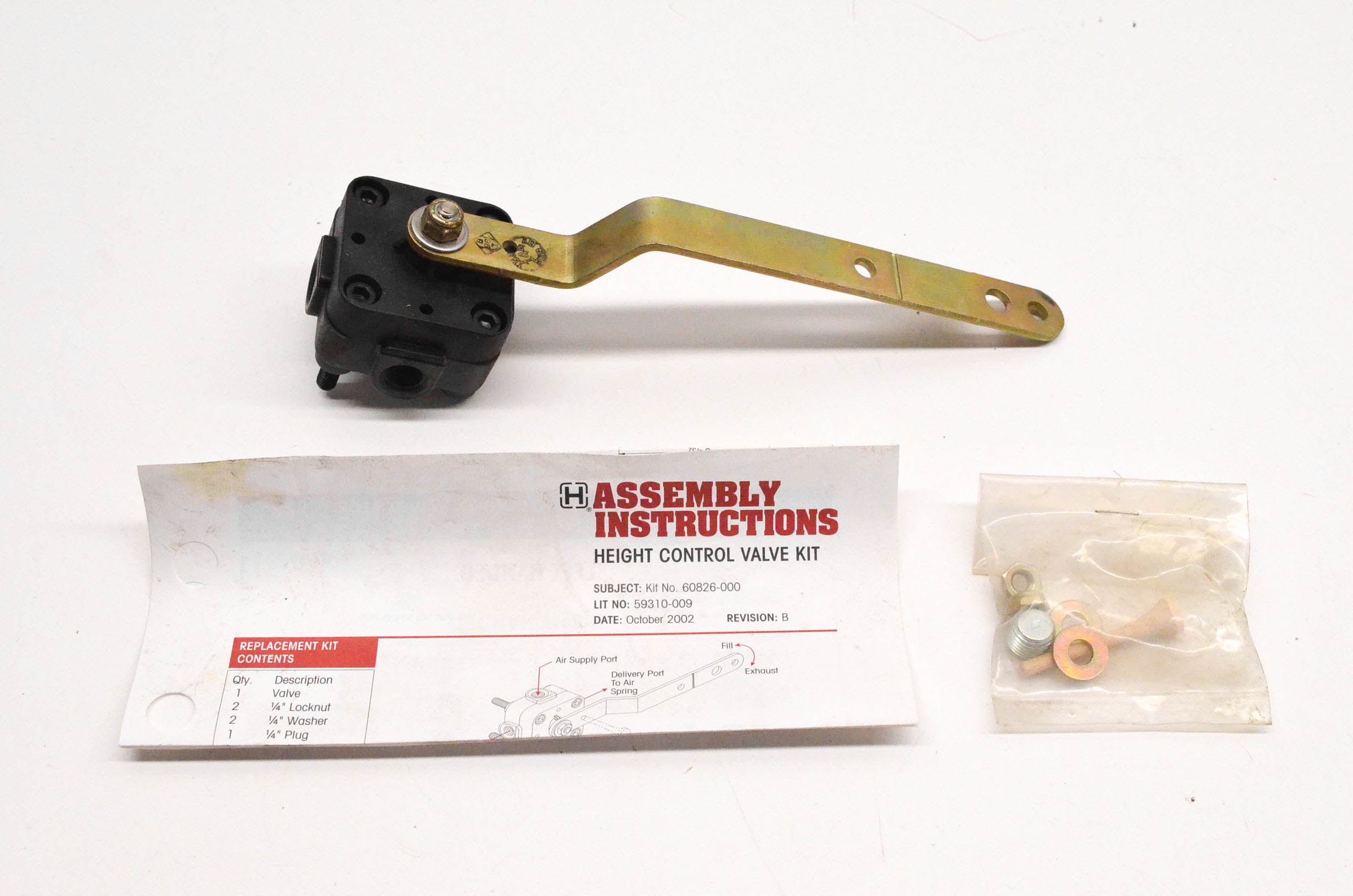 Hendrickson 60826-000 Height Control Valve NOS - Walmart.com