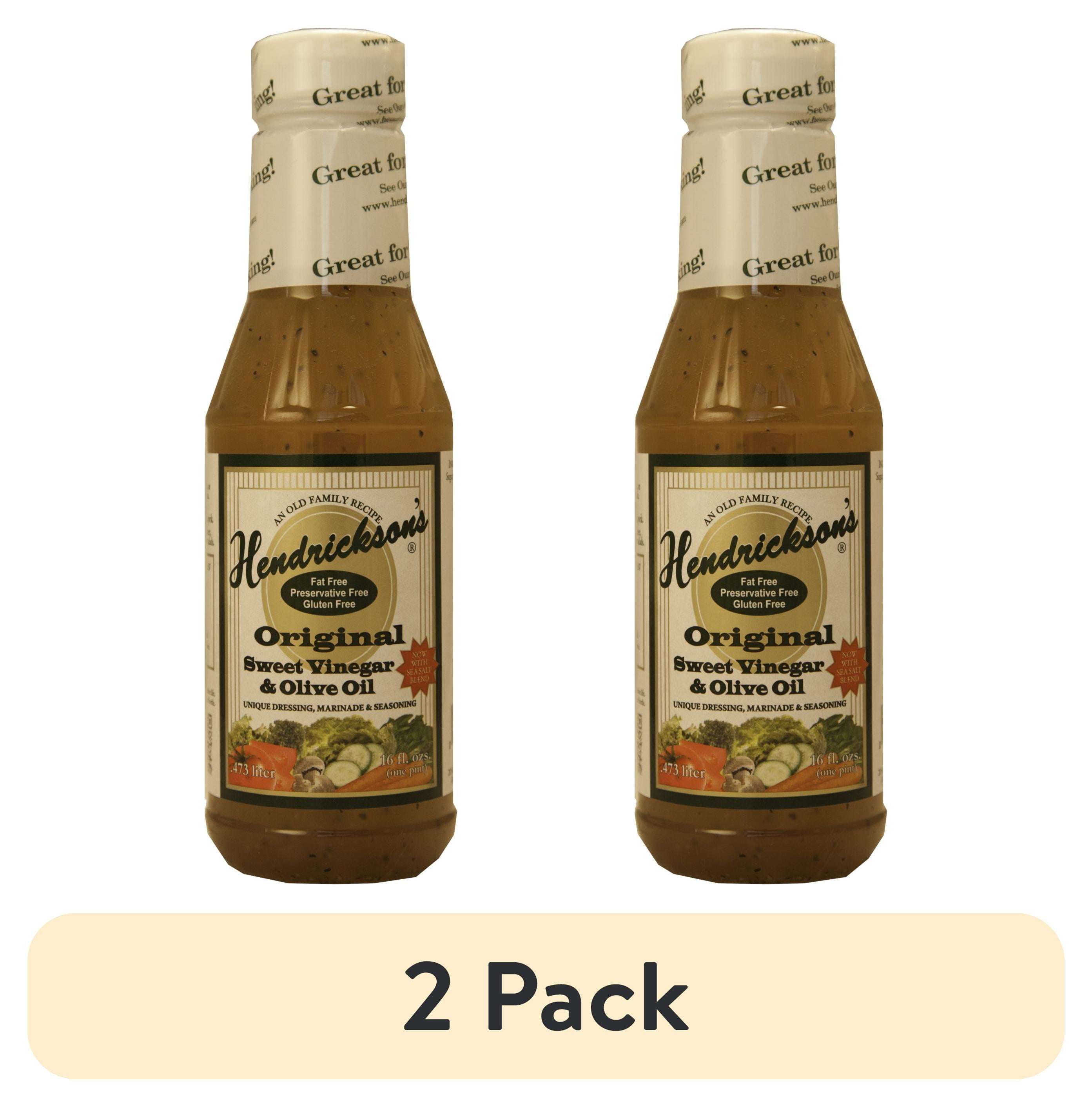 (2 pack) Hendrickson's Original Sweet Vinegar & Olive Oil Salad ...